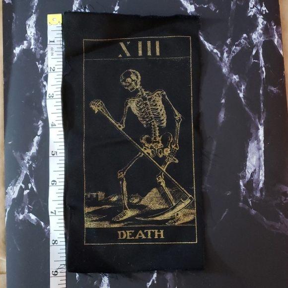 Accessories | 32 Tarot Deck Death Sewon Patch | Poshmark